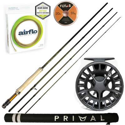 Primal Bold #8 Fly Rod Packages With Lamson Liquid Reel and Airlfo Fly ...
